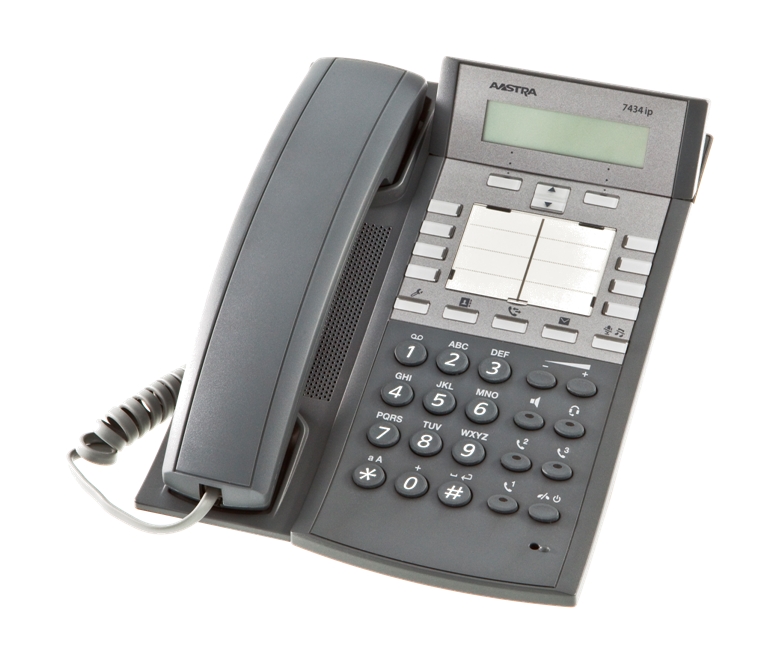 AASTRA 7434IP, DARK GREY, Aastra/Ericsson, IP - Flexcom